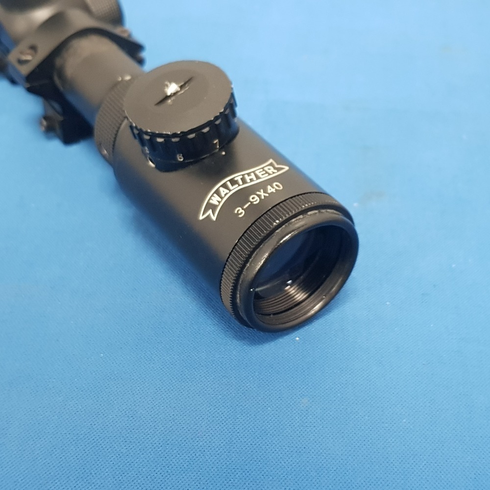 Pre-owned Walther 3-9x40 Fully illuminated Rifle Scope - Own4Less